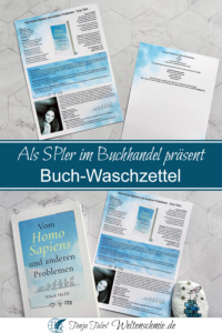 Buch-Waschzettel - Als Selfpublisher im Buchhandel - Weltenschmie.de Blog